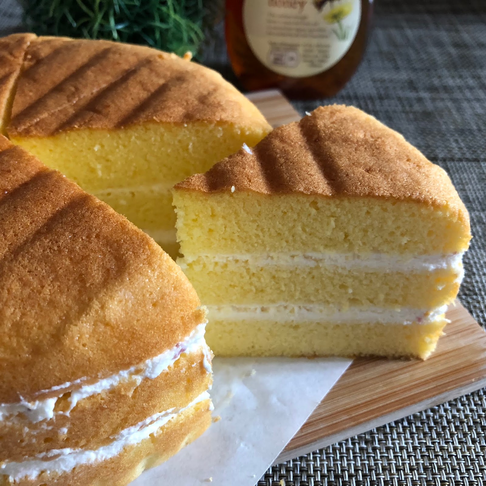 My Mind Patch: Honey Genoise Cake