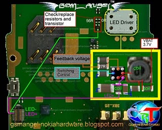 Mobiles: nokia 2710c keypad light solution