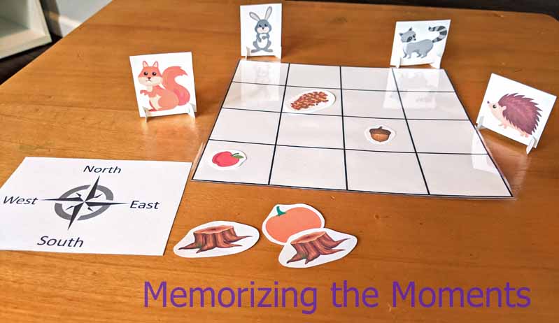 Memorizing the Moments: Printable Squirrel Directions and Beginning ...