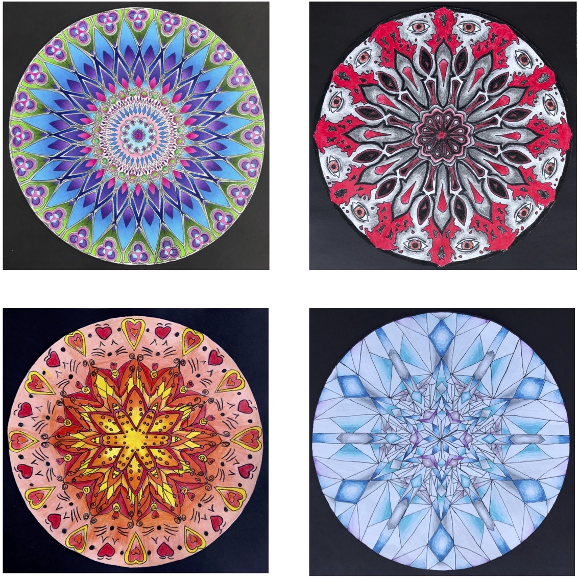 The Rolling Artroom: Radial Designs (7th-12th General Art)