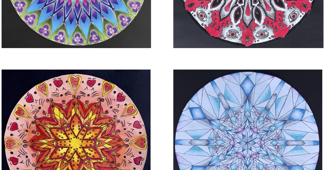 The Rolling Artroom: Radial Designs (7th-12th General Art)