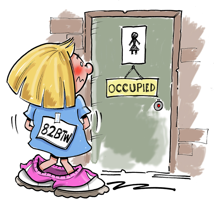 Utmattet - og sykt lei av kommentarer...: Tissepause - nå igjen???!