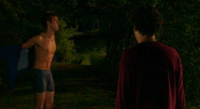 ausCAPS: Daniel Letterle shirtless in Camp