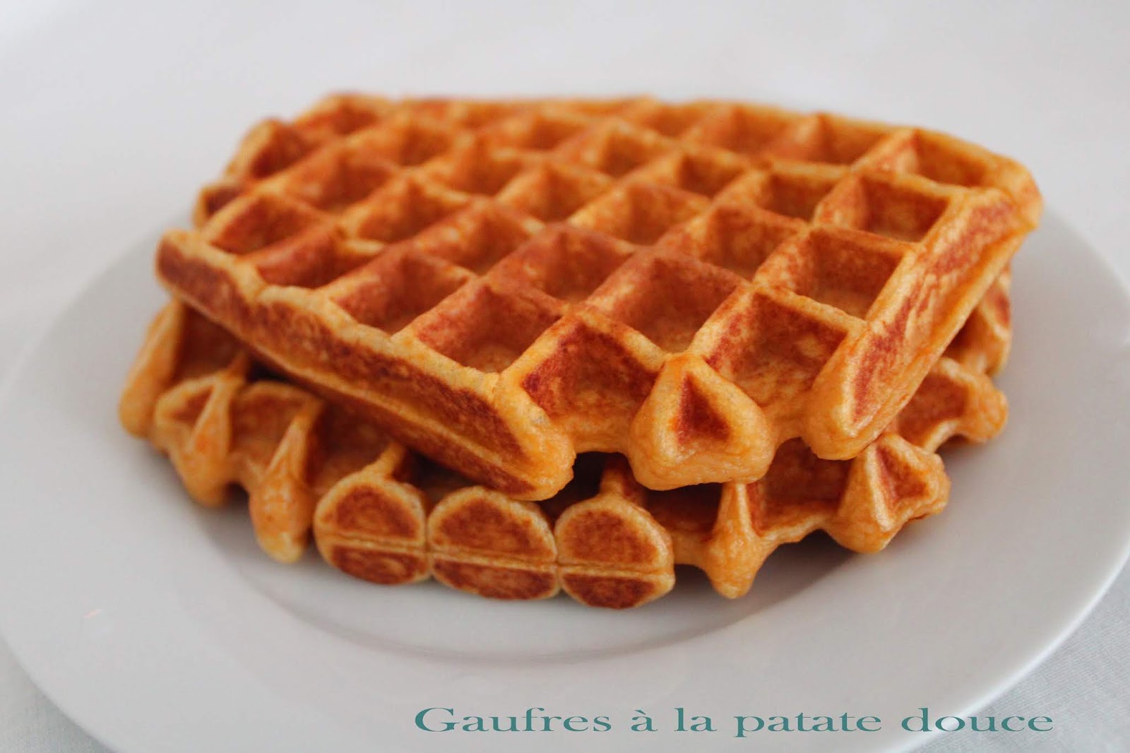 GATEAU GAGA - Love cakes: Gaufres à la patate douce