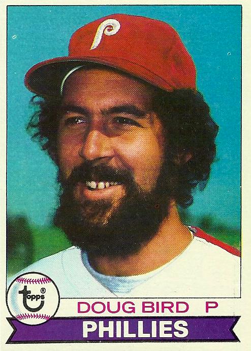 The Phillies Room: 1979 Burger King Phillies #12 Doug Bird