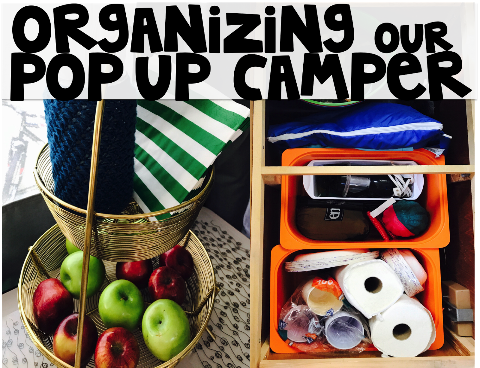 Being Great with Mrs. Bates: Organizing my Pop Up