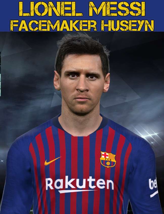 pes-modif: PES 2017 L. Messi face by Facemaker Huseyn