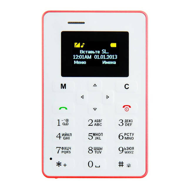 Mini Card Mobile Phone (M5) - Nogor bazaar