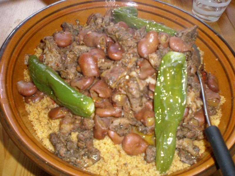 Dchicha au fèves- Couscous complet ~ Recettes Naturelles
