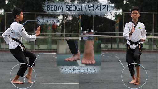 Kuda-kuda dalam Taekwondo