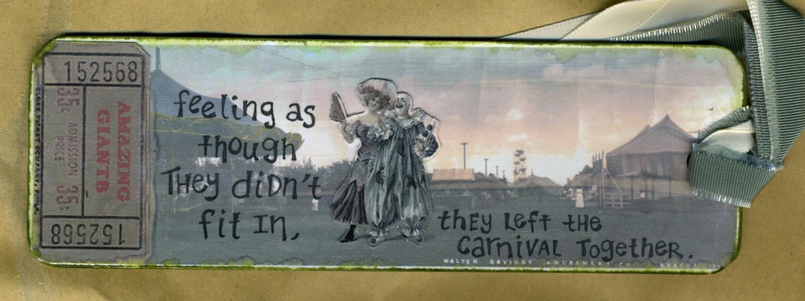 PaperTraders Art: Carnivals and Fairs Blog Challenge