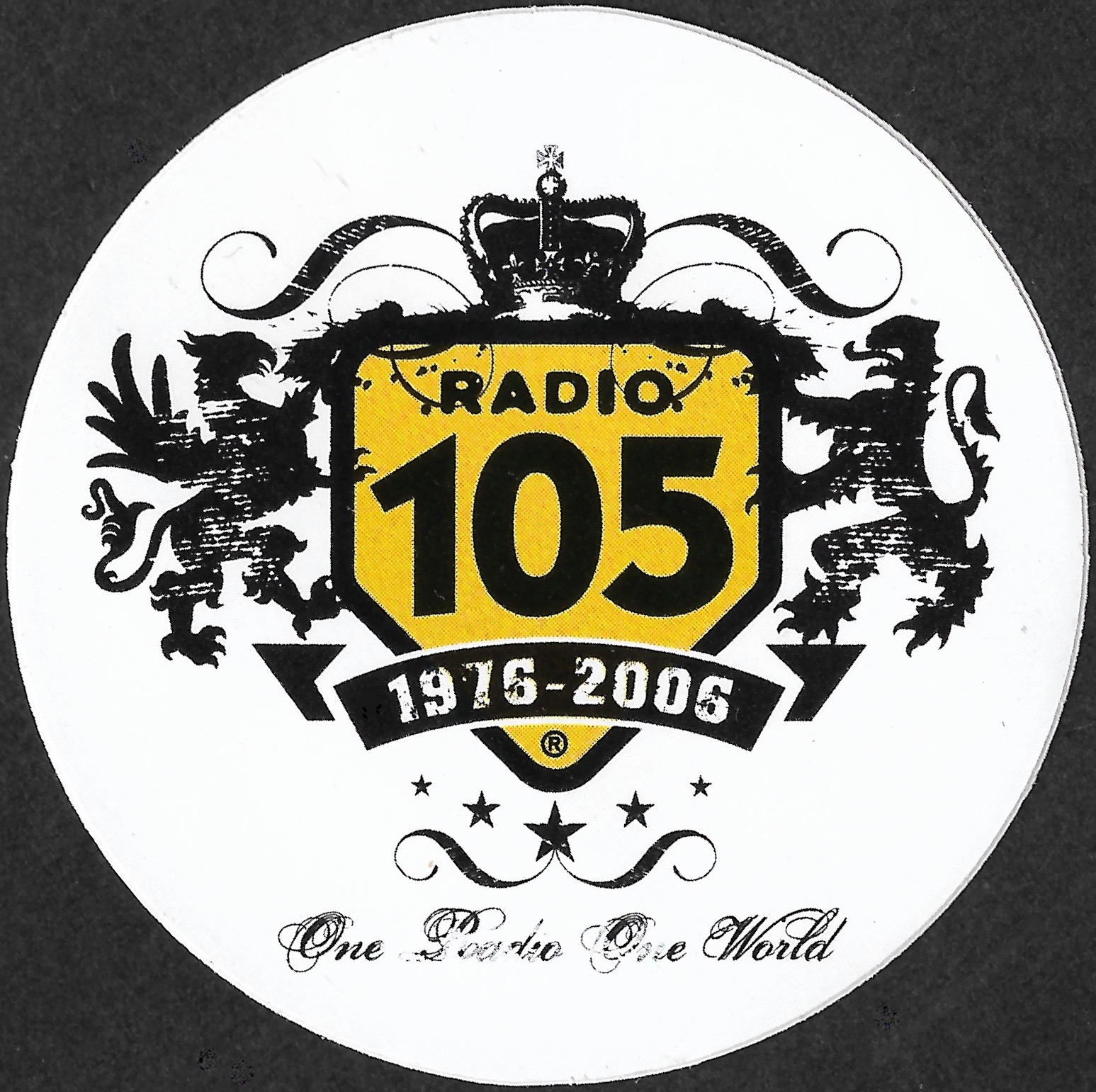 Radio Sticker of the Day: Radio 105