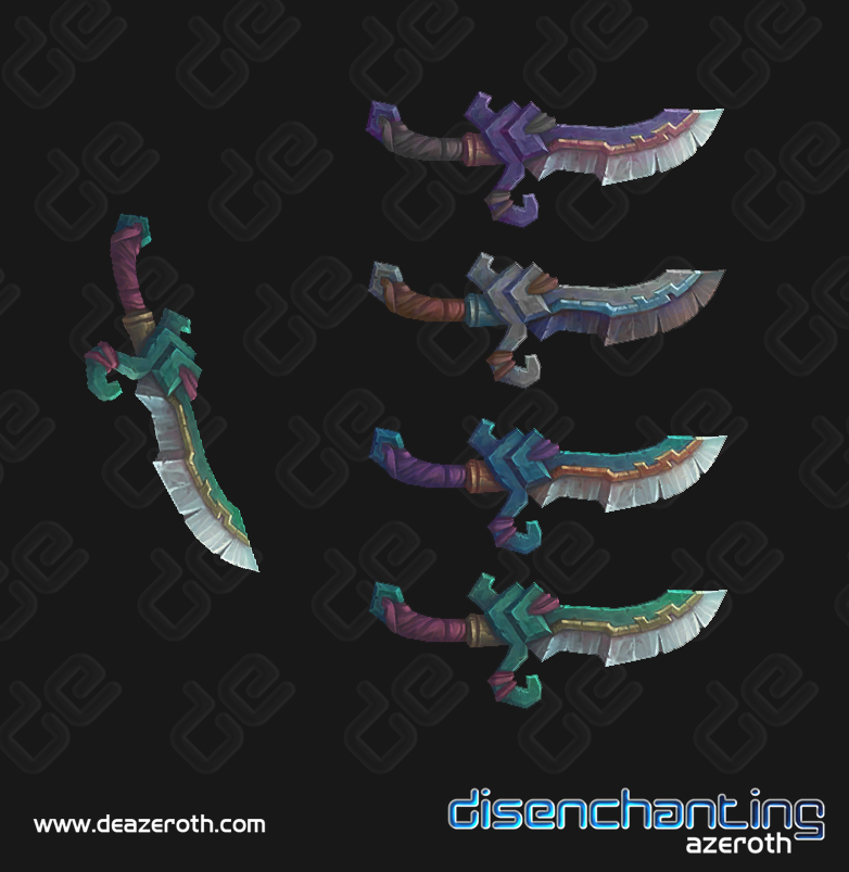 Disenchanting Azeroth: Mists of Pandaria Beta : New Weapon & Shield Models