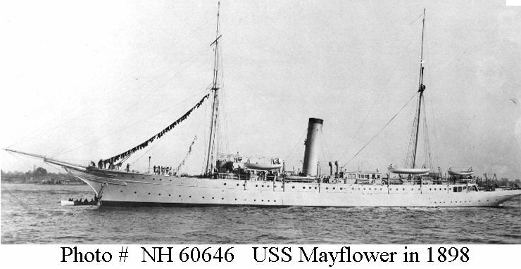 ADHEMAR: USS Mayflower, premier yacht présidentiel américain