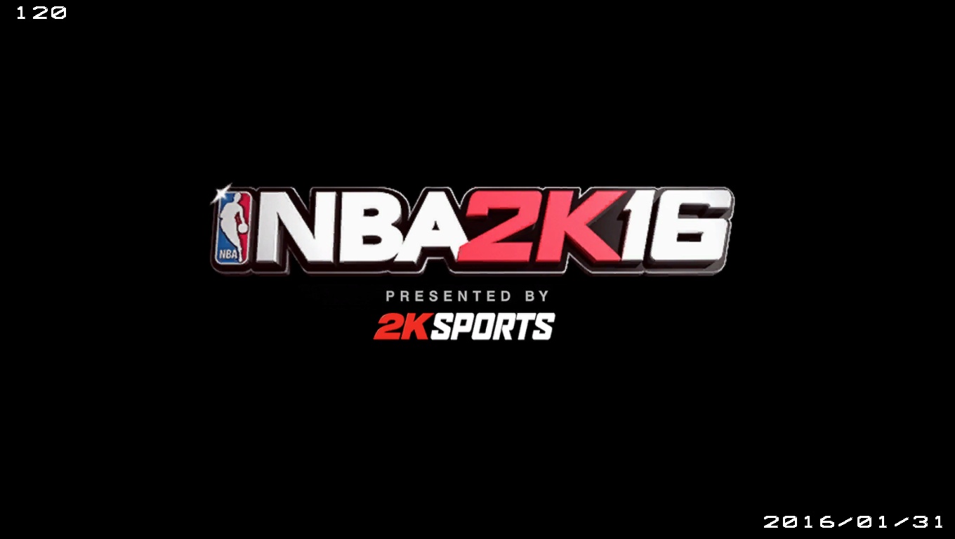 3D NBA logos and 2k16 picture introduction