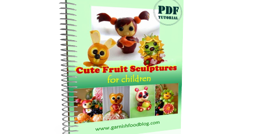 GarnishFoodBlog - Fruit Carving Arrangements and Food Garnishes ...