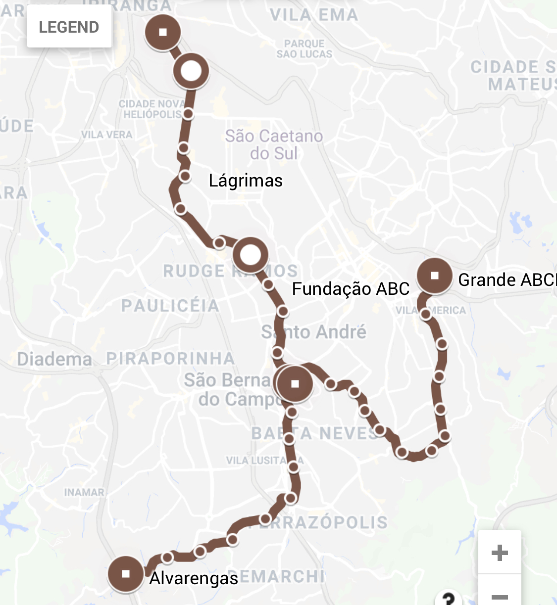 Expansão São Paulo: Linha 18 Bronze