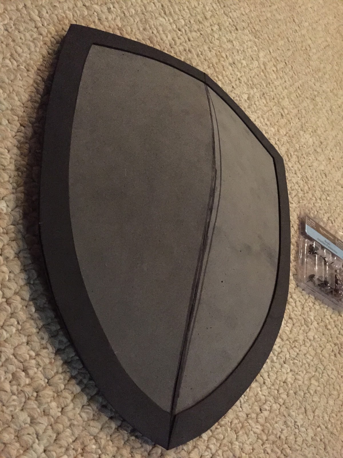 Parts and Krafts : Cheap and Easy Foam Knight Shield