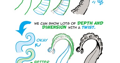 The Etherington Brothers: How to THINK when you draw TENTACLES tutorial!