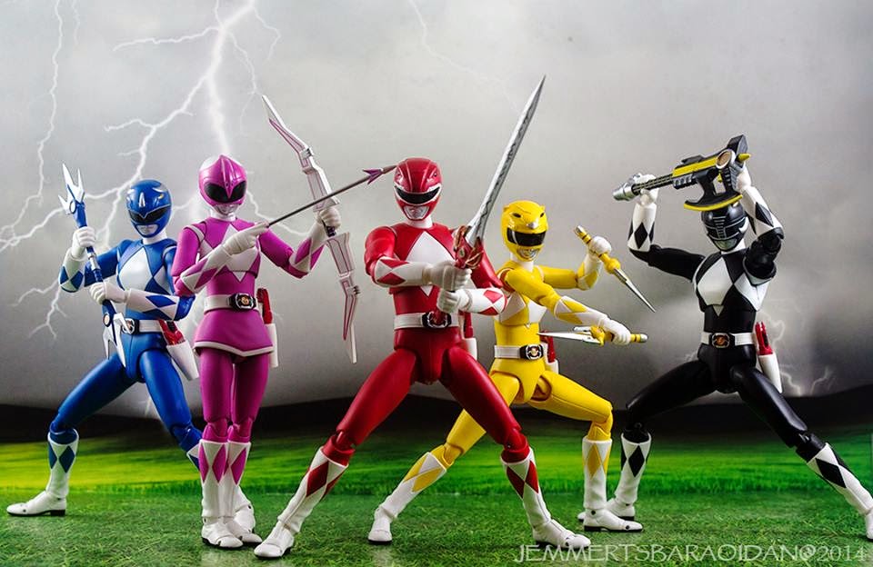 THE RED COMET'S PLAYGROUND: SH Figuarts Mighty Morphin' Power Rangers
