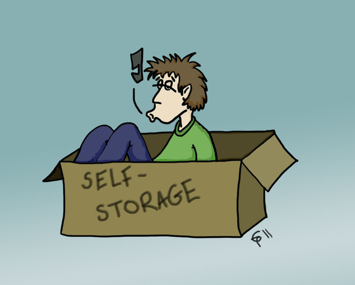 Mindless Receptacle: Self-storage