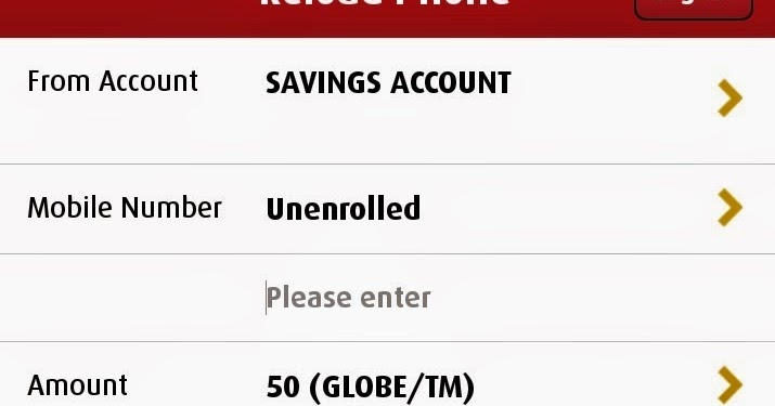 Reload Your Prepaid Globe And Smart Account Using Bpi Mobile App