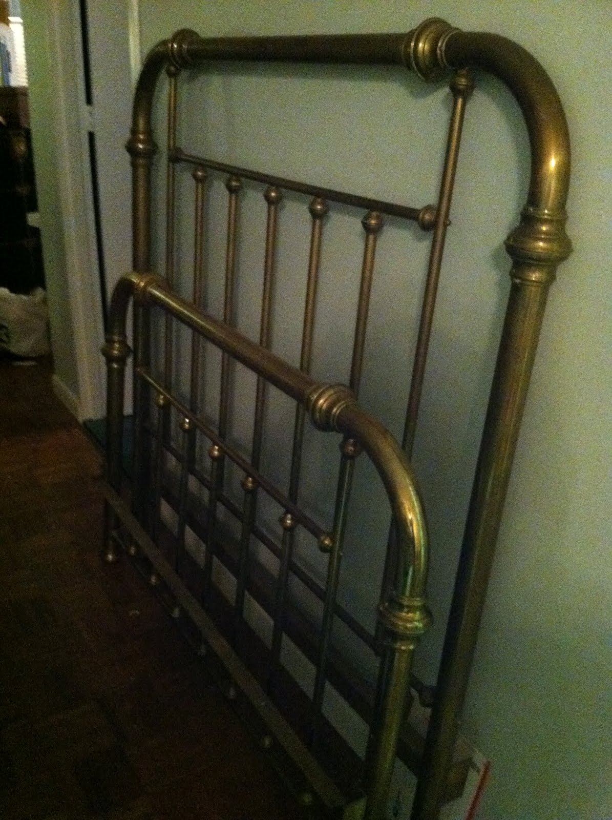 ROOSEVELT ISLAND LISTINGS: Solid Brass Headboard and Footboard ...