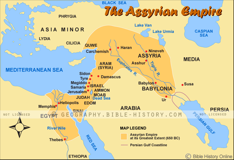 Jewish Bubba: Israel in maps:: From Assyrians, 12 Tribes to Divided ...