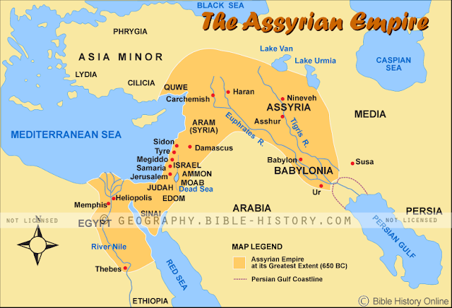 Jewish Bubba: Israel in maps:: From Assyrians, 12 Tribes to Divided ...