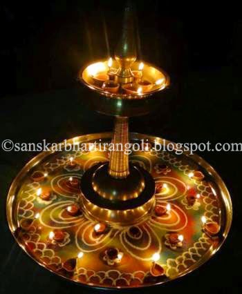 Samai Decoration - Sanskar Bharti Rangoli