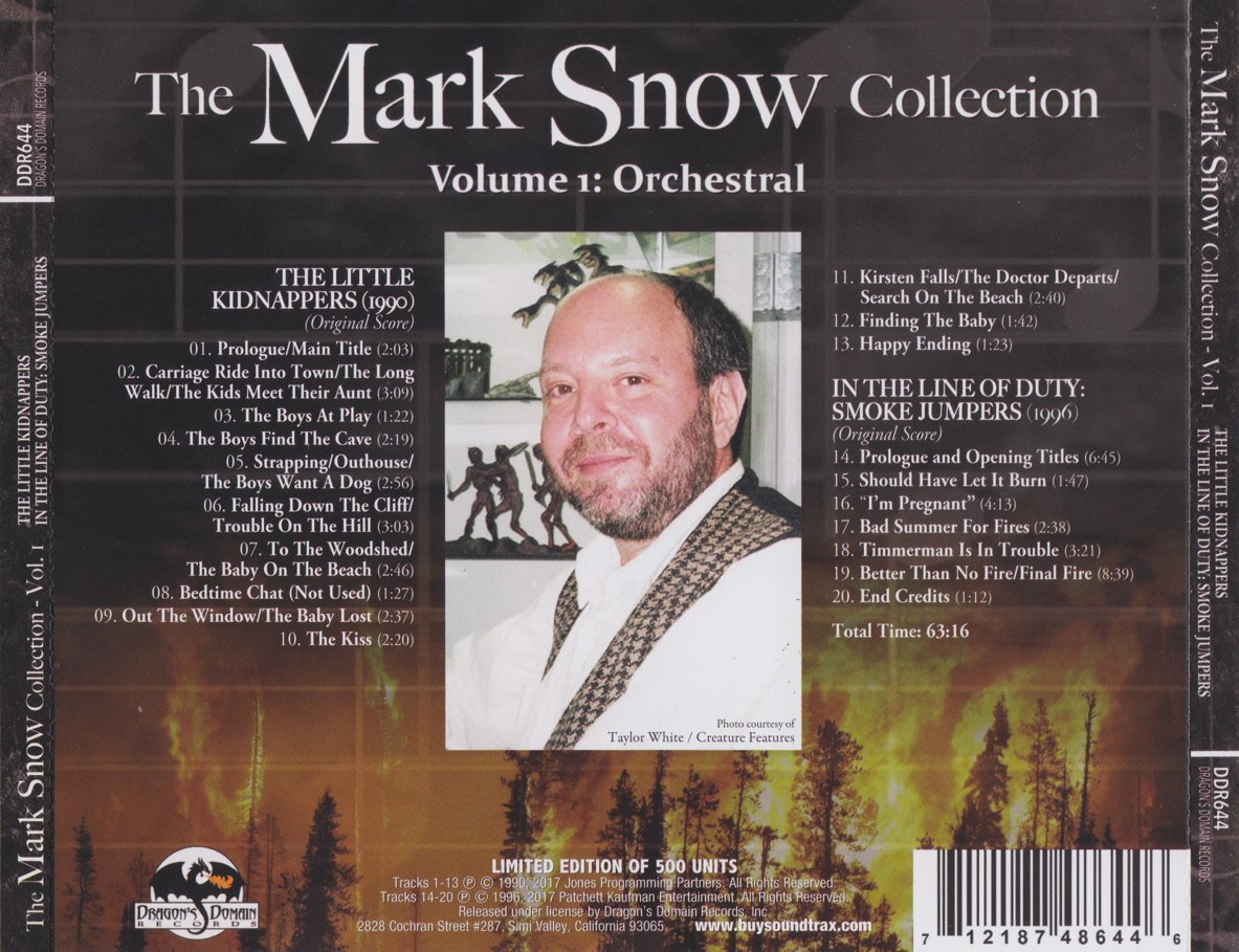 Soundtrack Covers: The Mark Snow Collection Vol. 1 (Mark Snow)