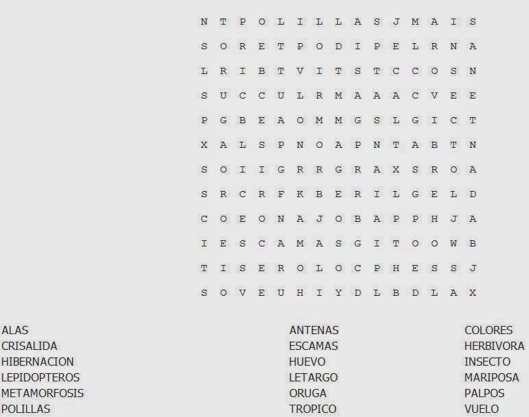 ¿Qué vamos a ver? Visita al Parque de las Ciencias: Sopas de letras ...