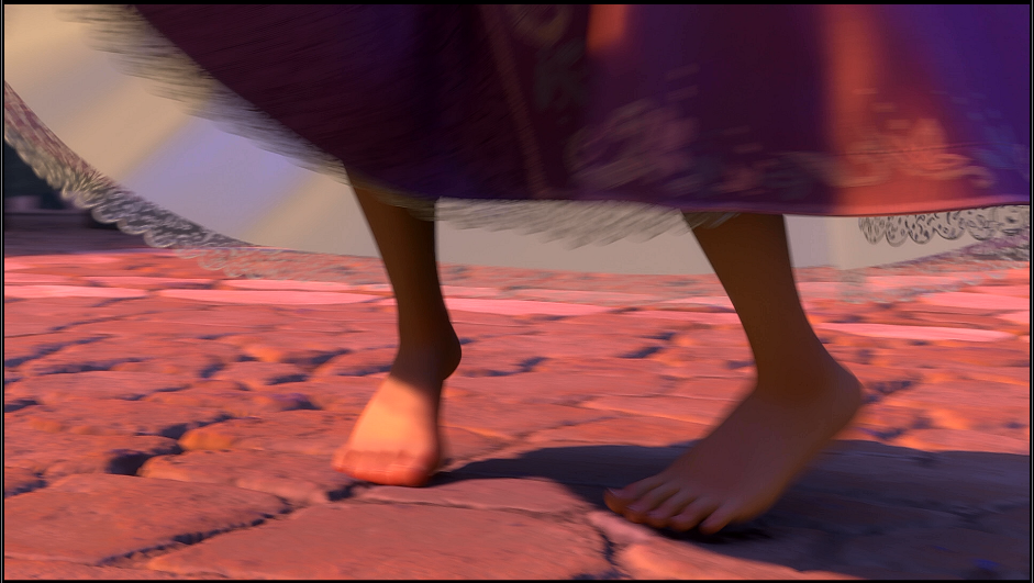 Anime Feet: Tangled (Movie): Rapunzel, Part 6 of 6