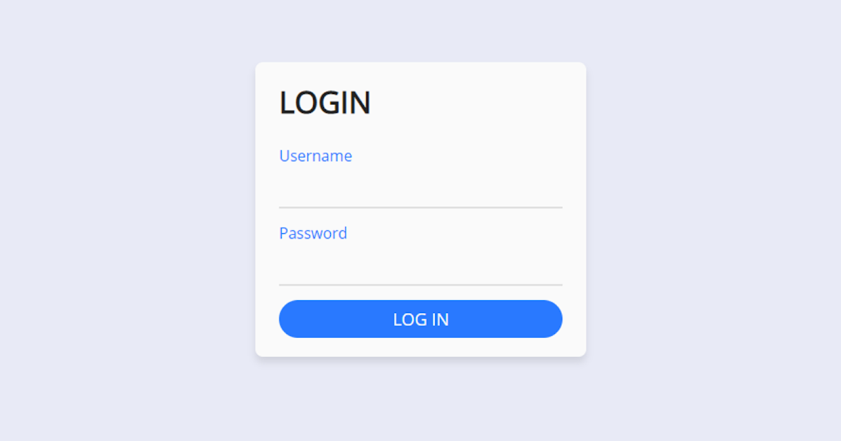 Make a Modern Login form in HTML and CSS - DoctorCode