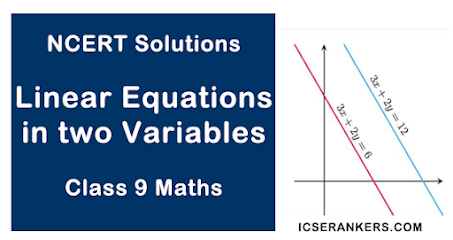 Chapter 4 Linear Equations in Two Variables NCERT Solutions Class 9 Maths
