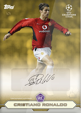 Trading Card Hub.UK: Topps The Lost Rookie Cards - Cristiano Ronaldo