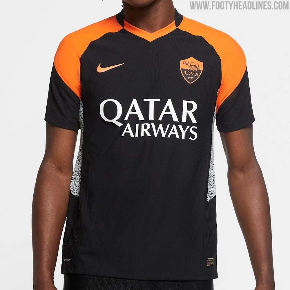 AS Roma 20-21 Third Kit Revealed - Safari Air Max Inspired - Footy ...