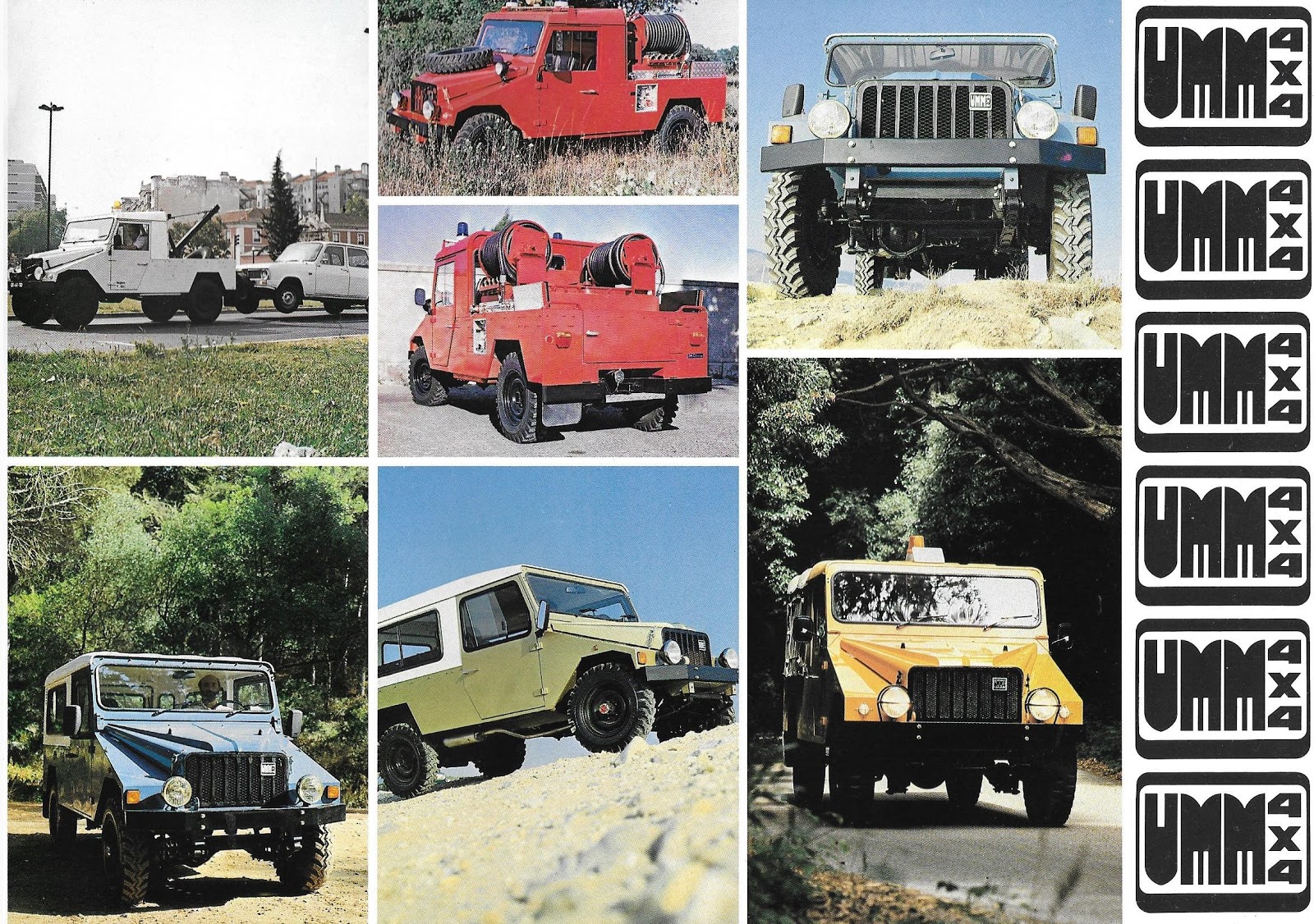 Publicidade vintage - UMM | Quatro rodas e um volante!