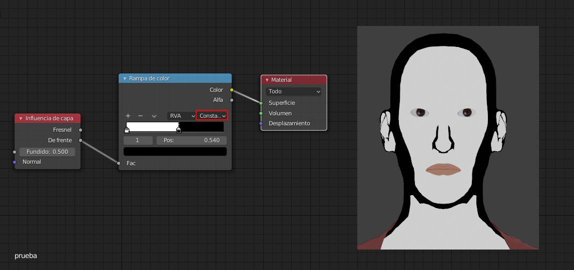 Estudiando Blender: Halftone shader