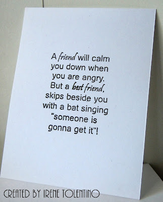 Relax. Make a Card: Best Friend Card