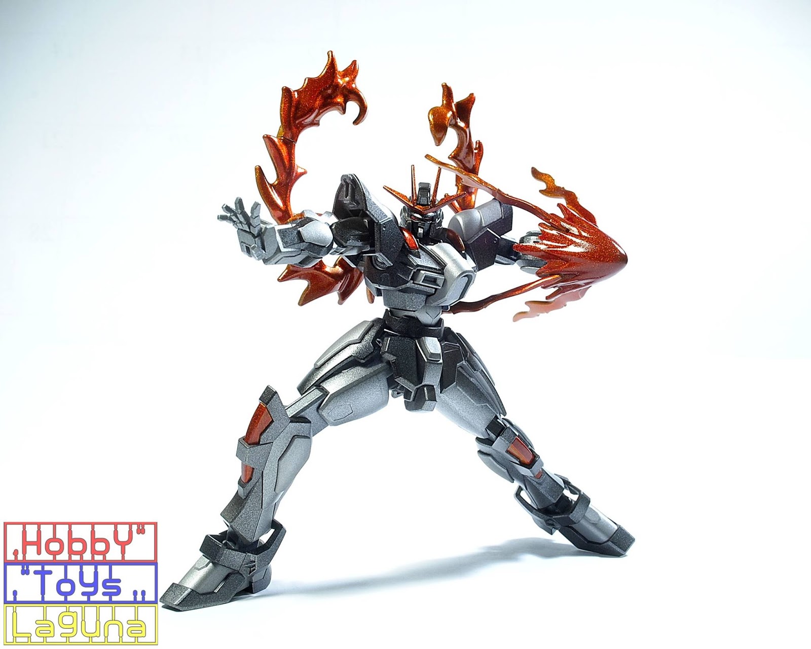 GUNDAM GUY: HG 1/144 Metal Build Burning Gundam - Painted Build