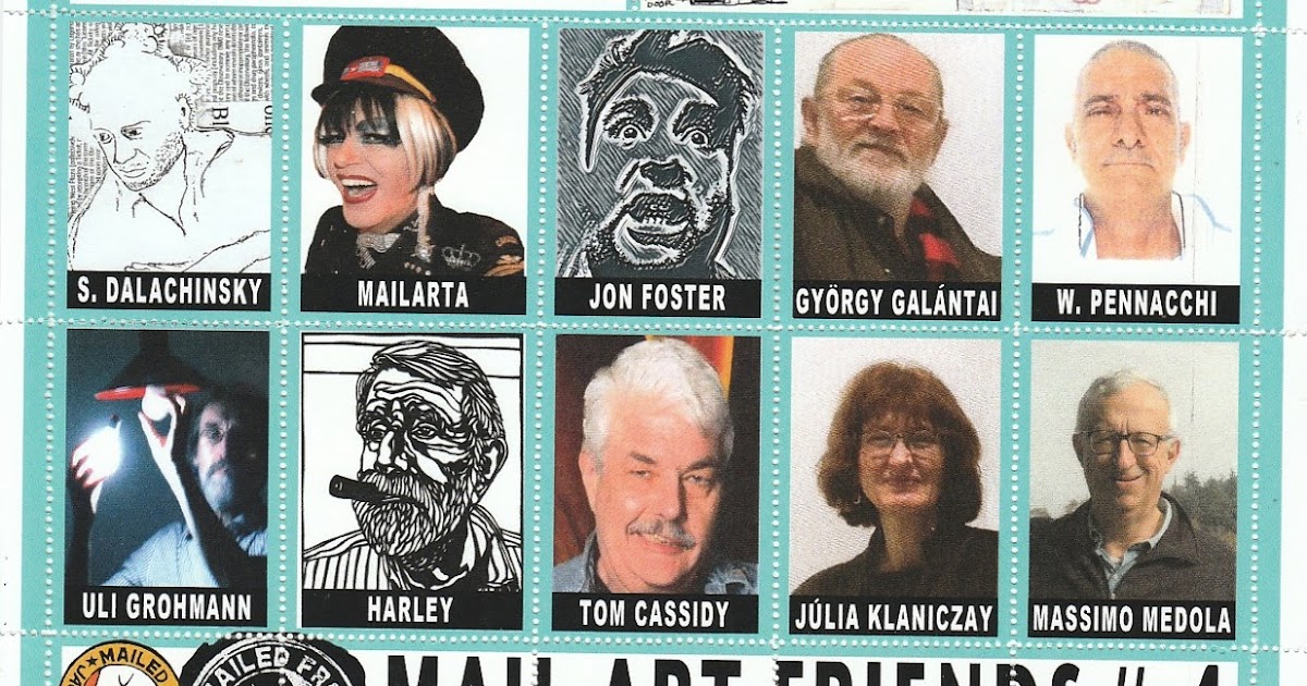 Mail Art Postcard Exhibition: D. C. Spaulding