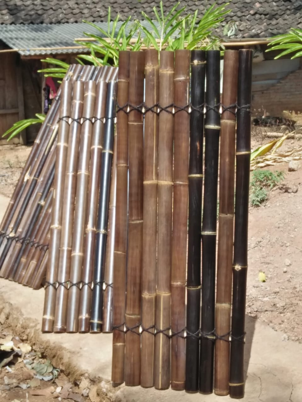 PAGAR BAMBU BANTUL: Juli 2019