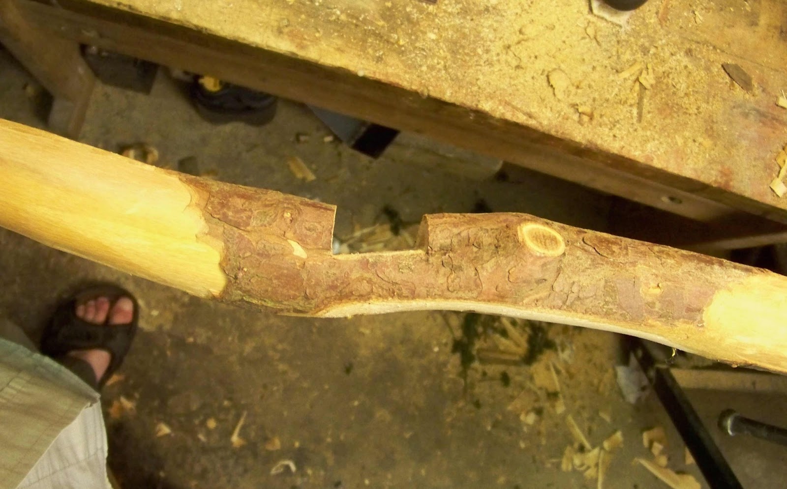 Bowyer's Diary: Straightening the Stick Bow