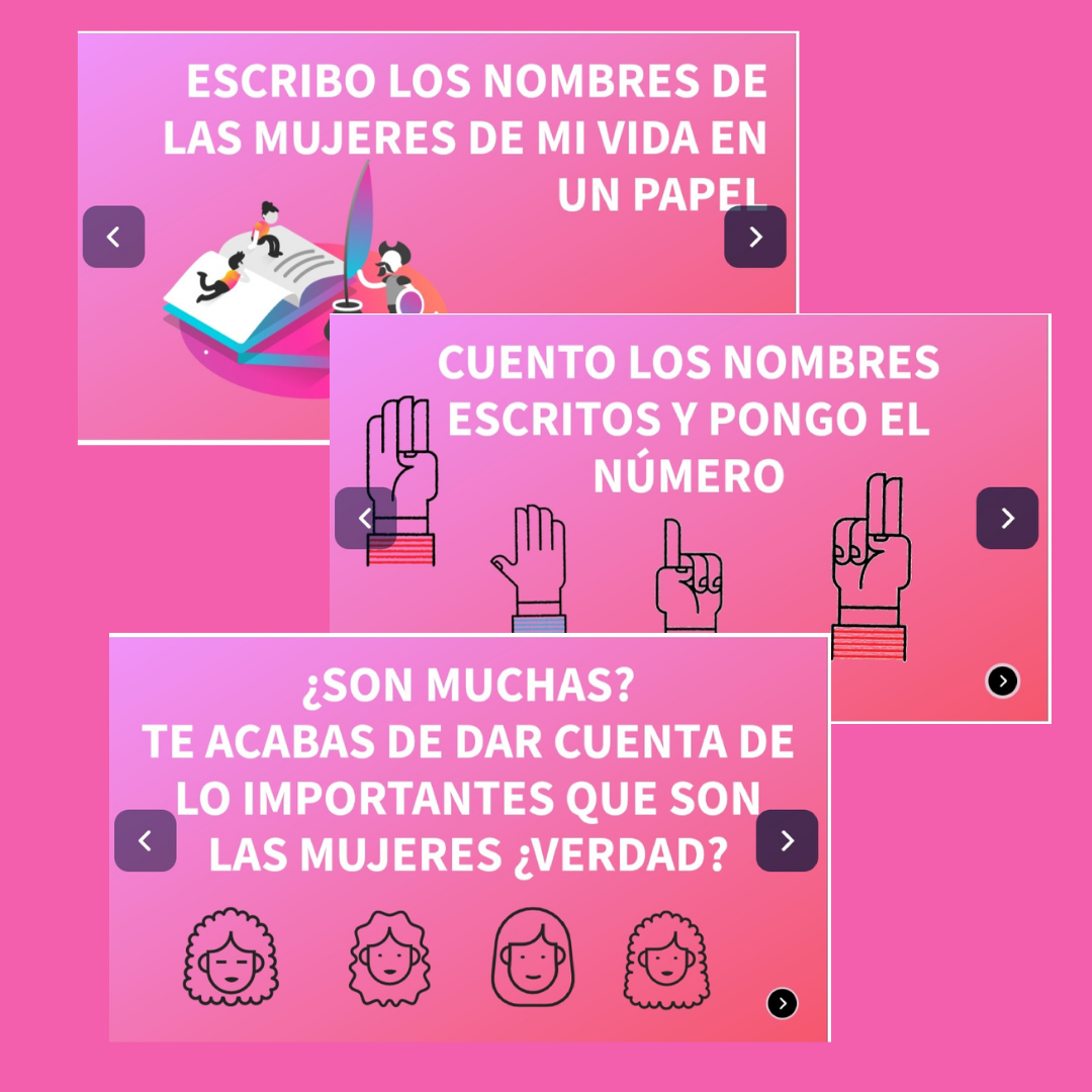 Geniallys para "El día de la mujer" (juegos online interactivos)