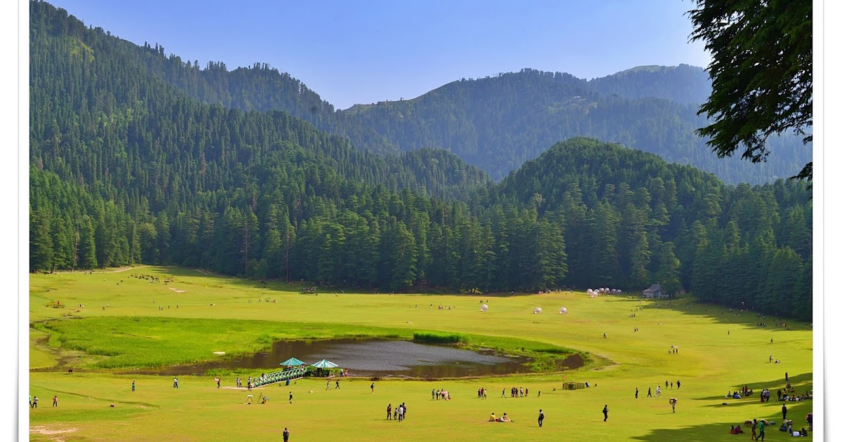High Definition Beautiful Pictures of Khajjiar (Lake and ground) Chamba