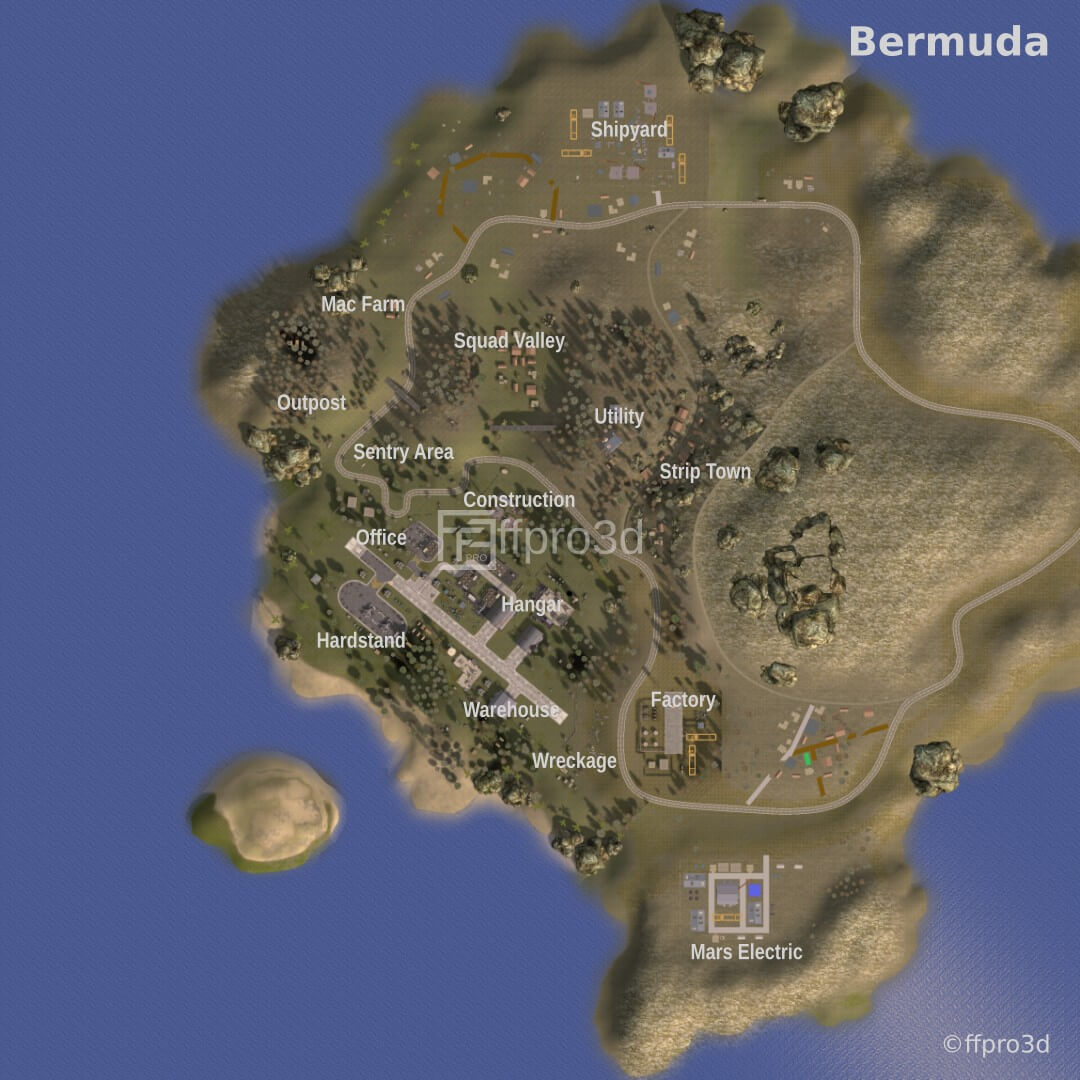 Evolusi Map Bermuda Free Fire