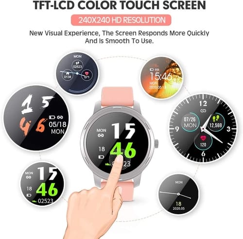 Review WAFA X2 Touch Screen IP68 Waterproof Smart Watch