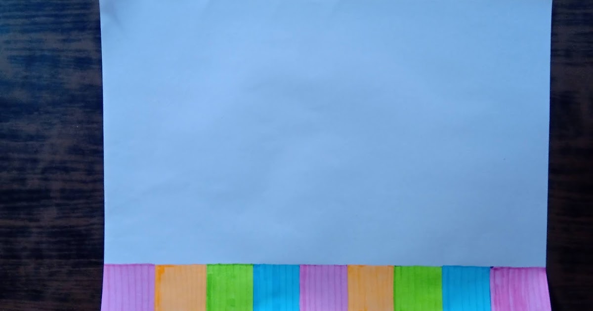 Dear Study: Border with highlighters | White Chart or Paper One Side ...