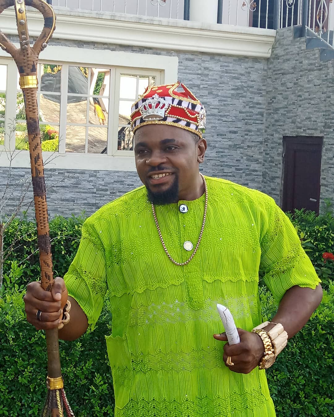 9 Prince Iyke Olisa is the CEO, boss of Prime World productions